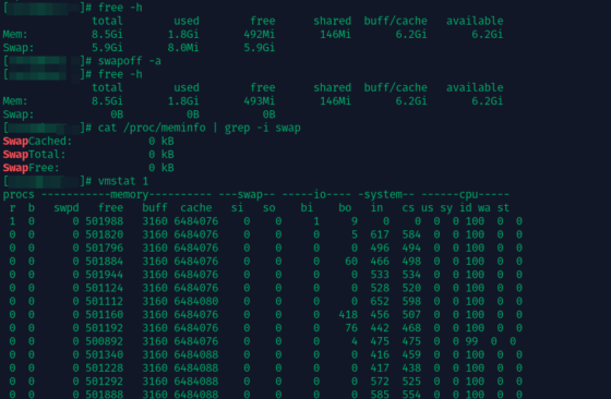Linux Performance - Part 3: No Swap Space