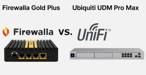Firewalla Gold Plus vs. Ubiquiti UDM Pro Max
