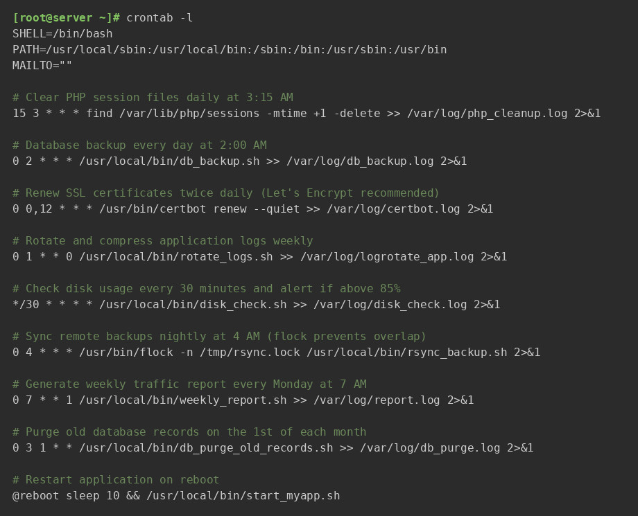 cron and crontab: The Complete Guide to Task Scheduling on Linux